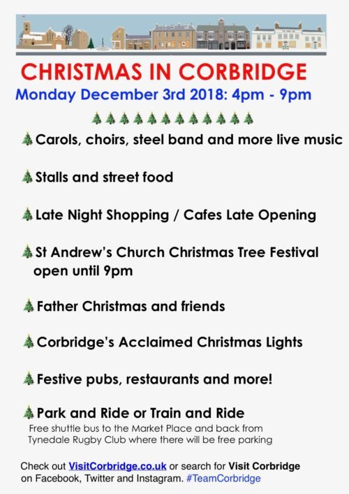 Christmas In Corbridge 2018 - Visit Corbridge