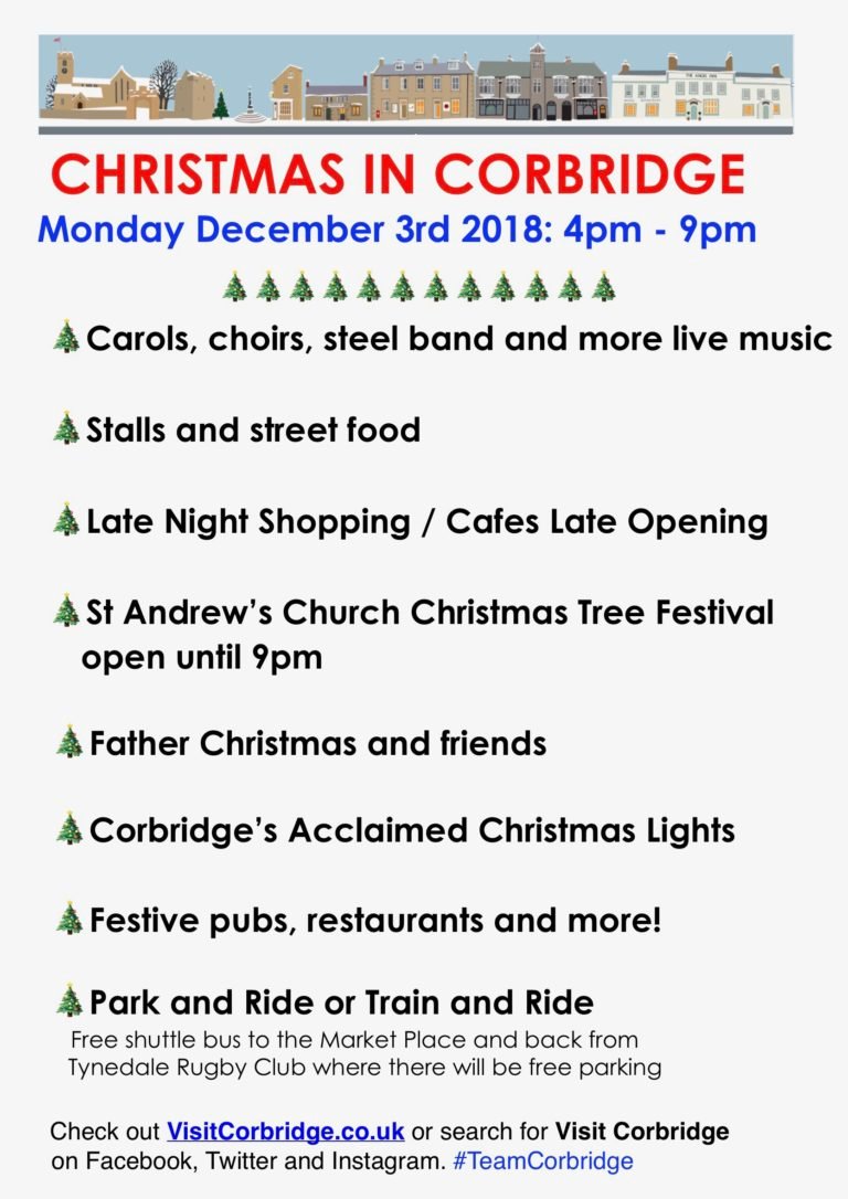 Christmas In Corbridge 2018 - Visit Corbridge