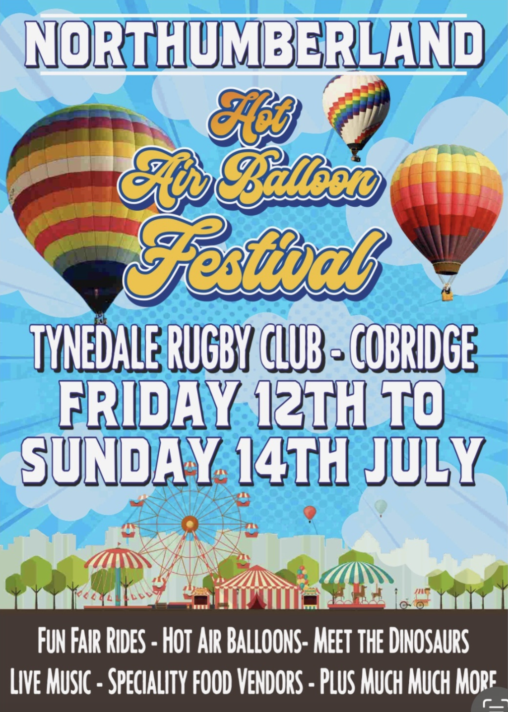 Northumberland Balloon Festival - Visit Corbridge